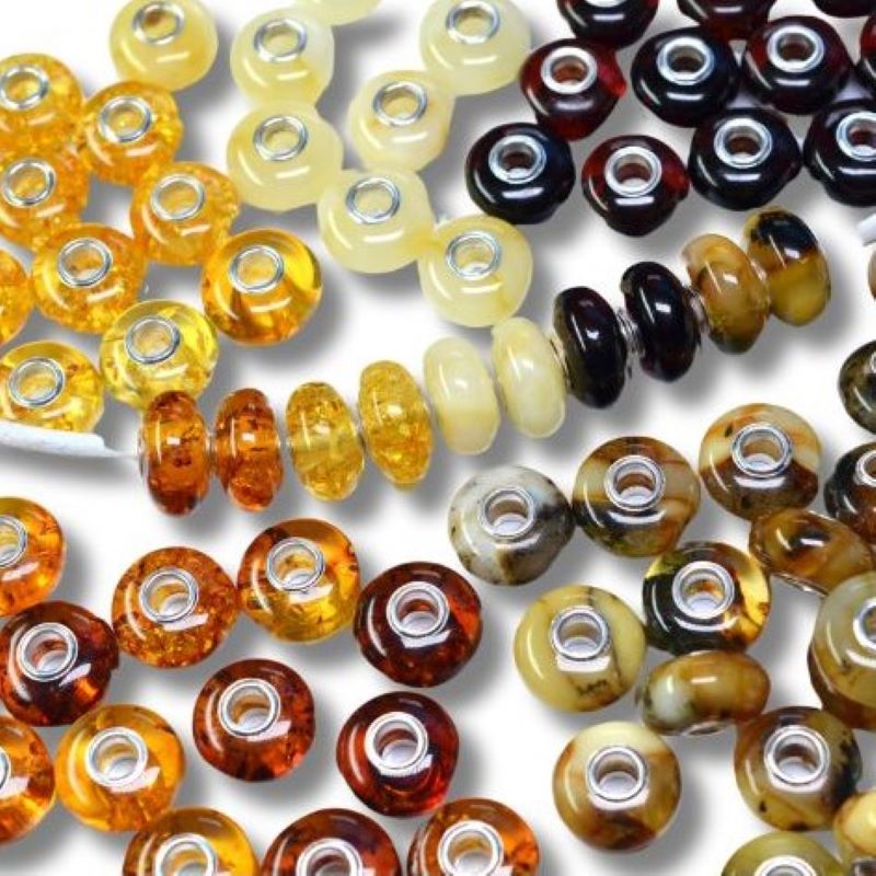 Baltic Amber Large Hole Beads – The Amber Lady